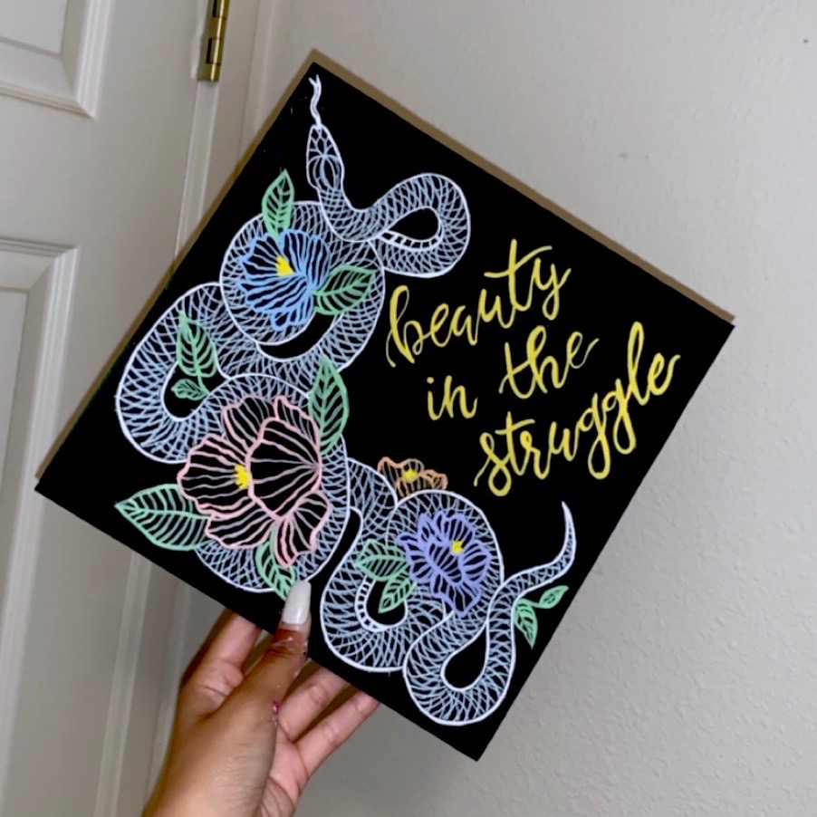 Cal Poly student designs graduation caps in support of COVID-19 relief ...