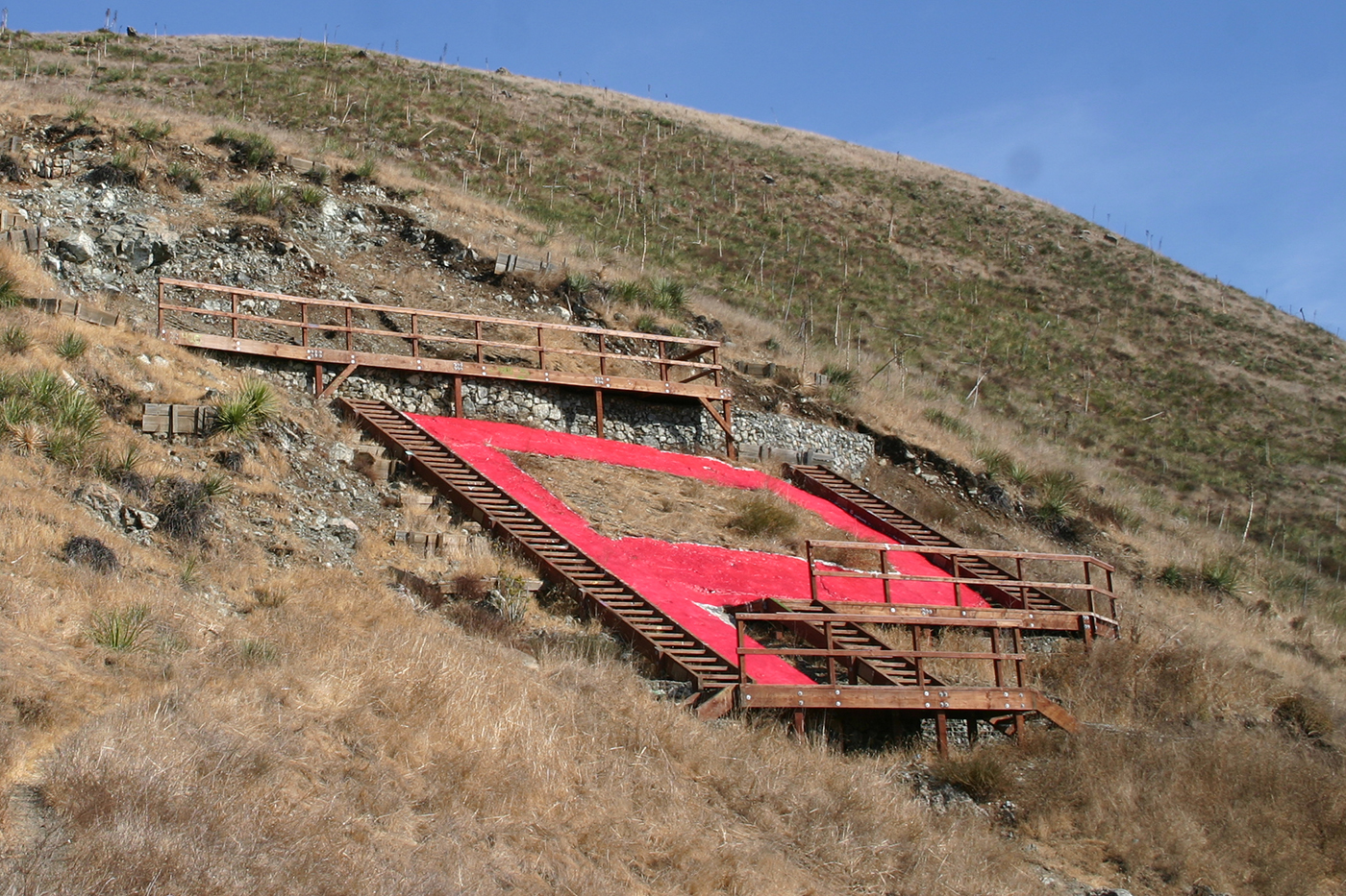 Cal Poly 'P' goes red in honor of Veteran's Day - Mustang News