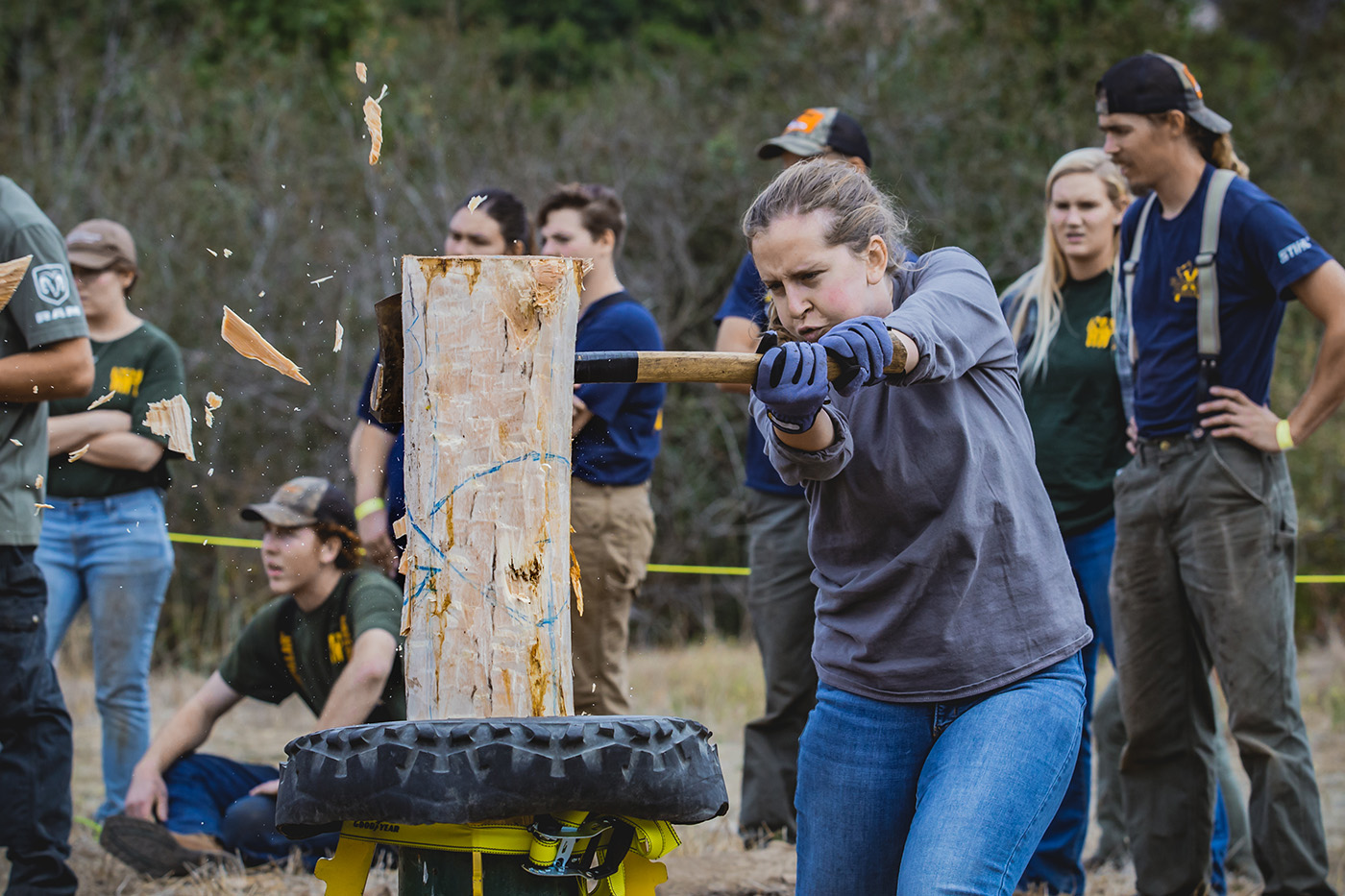 Axe-throwing & redwood-climbing: Behind the scenes of Cal Poly's ...