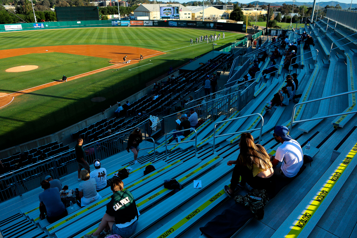 Fans in the stands bring energy to Cal Poly baseball games - Mustang News