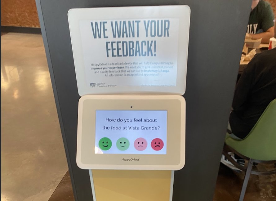Campus Dining surveying students on dining options with new HappyorNot ...