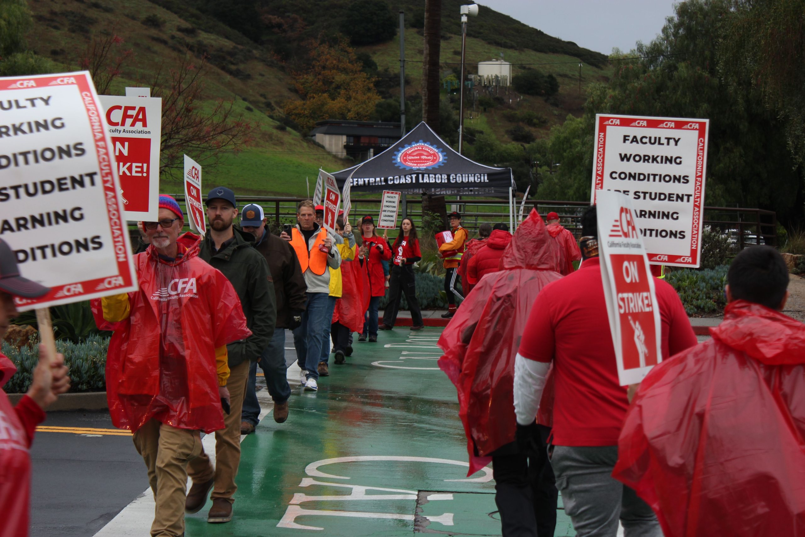 A look back at the one day CFA strike - Mustang News