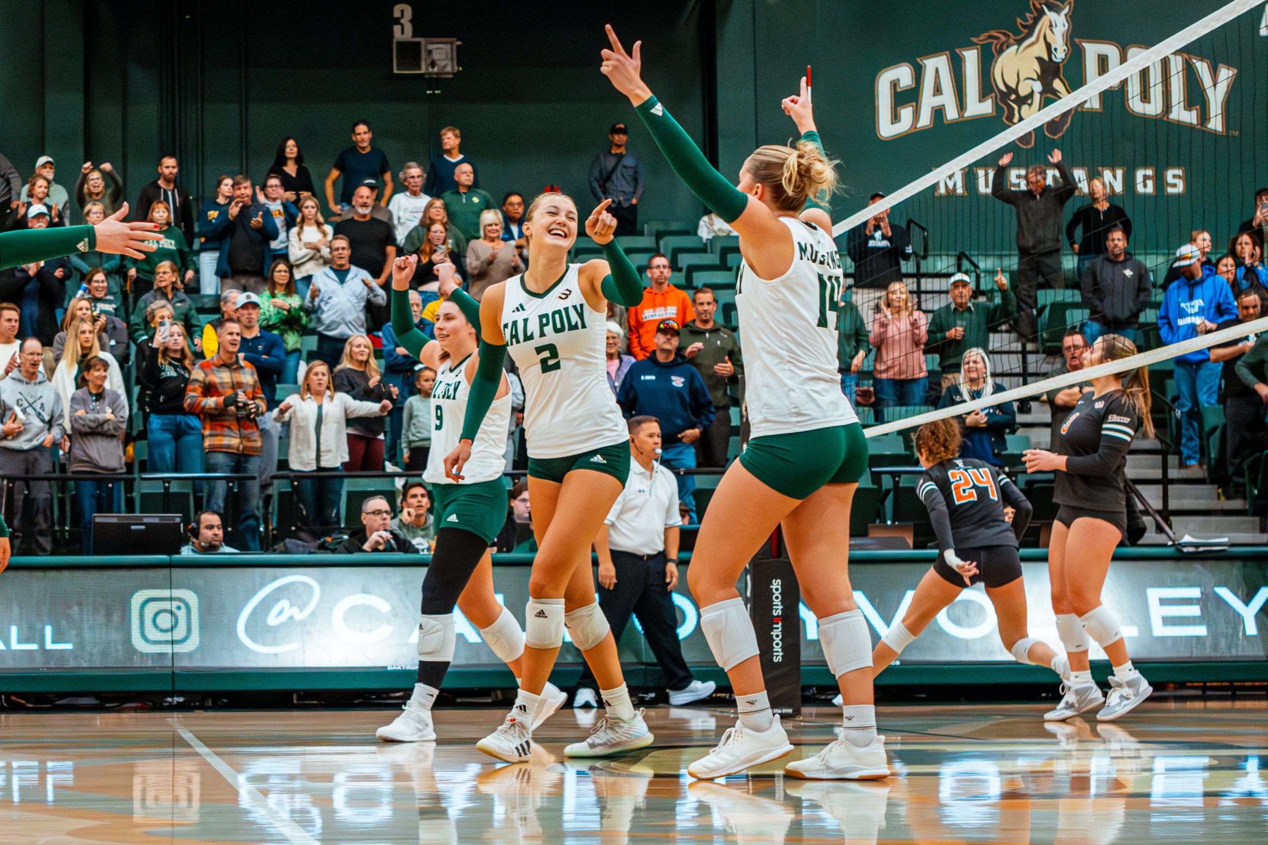 Cal Poly Volleyball captures first Big West crown since 2018 with road ...