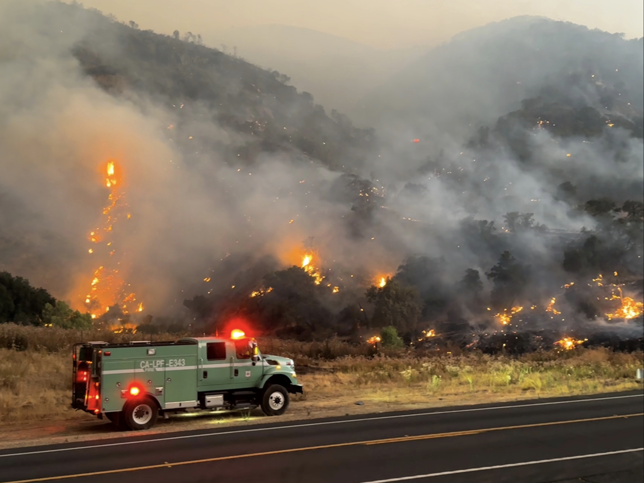 Gifford Fire Grows to Over 120,000 Acres in California Forest - Mustang ...