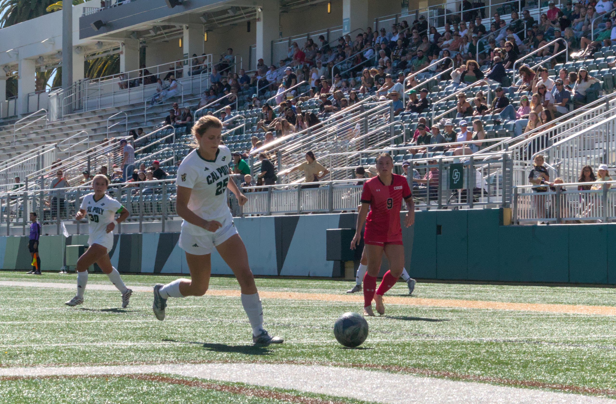 Cal Poly Women's Soccer moves to first in the Big West in final game of ...