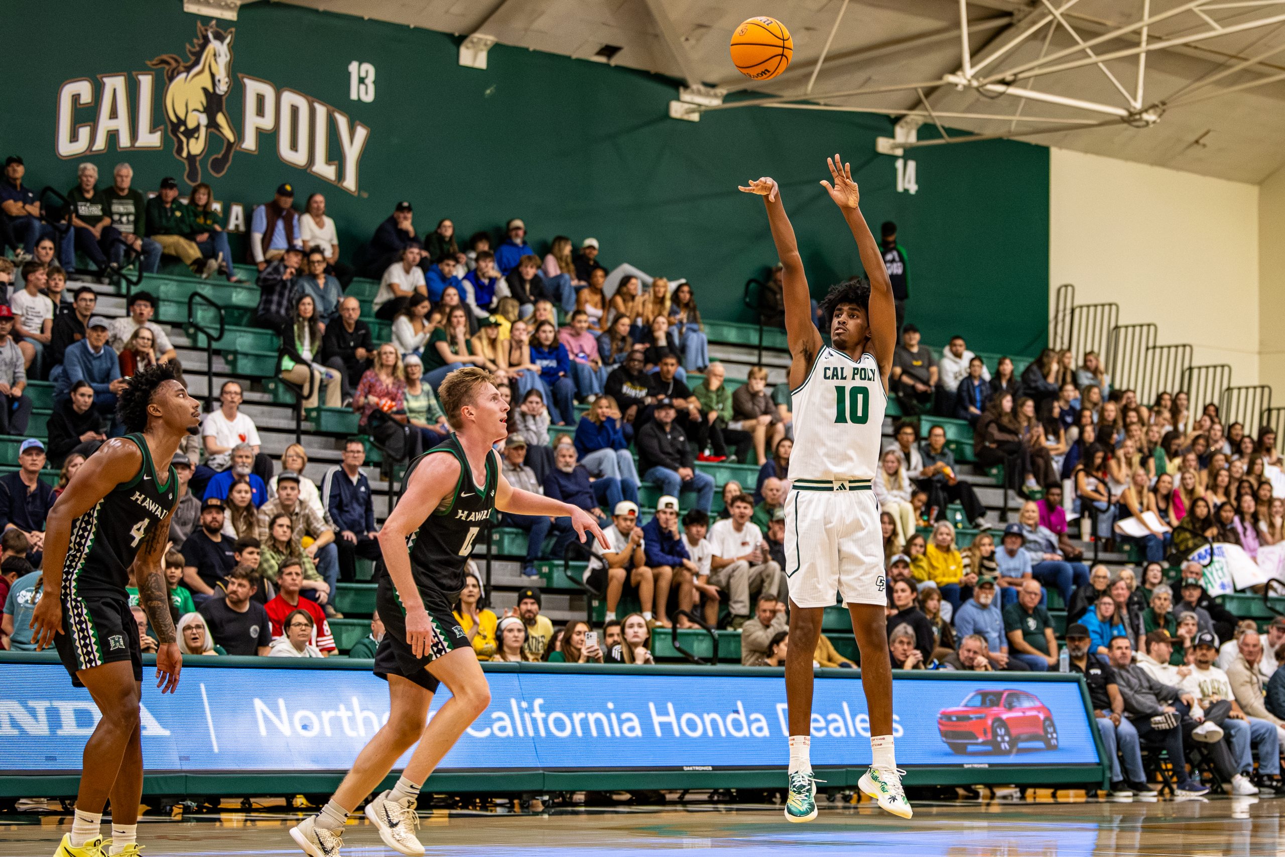 Cal Poly Men’s Basketball struggles to keep up with University of Hawai ...