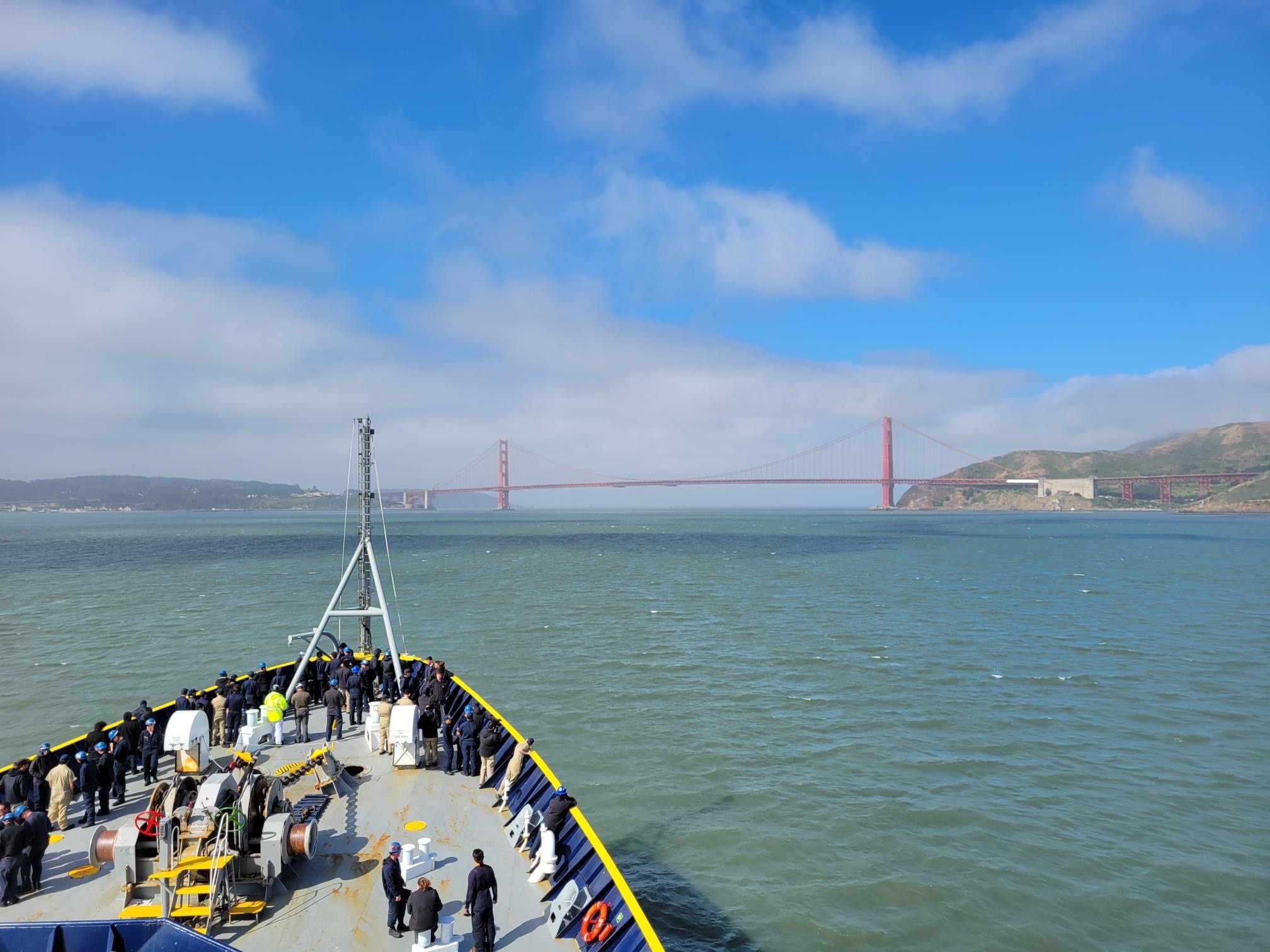 Final Voyage of Training Ship Golden Bear Begins - Mustang News